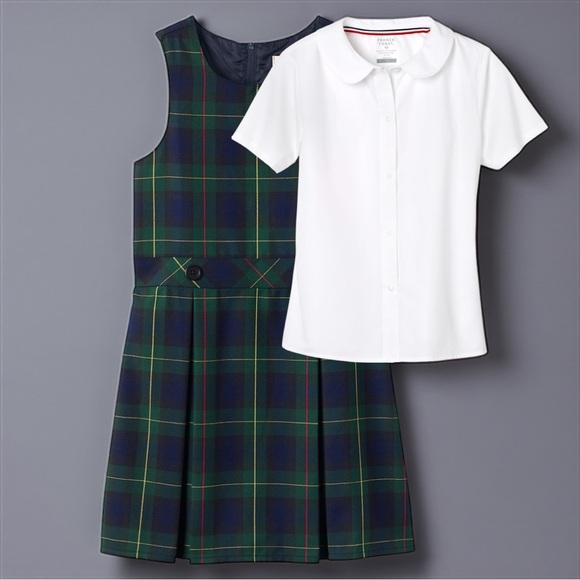 becky thatcher | Dresses | Becky Thatcher Elderwear Uniform Dress Plaid ...